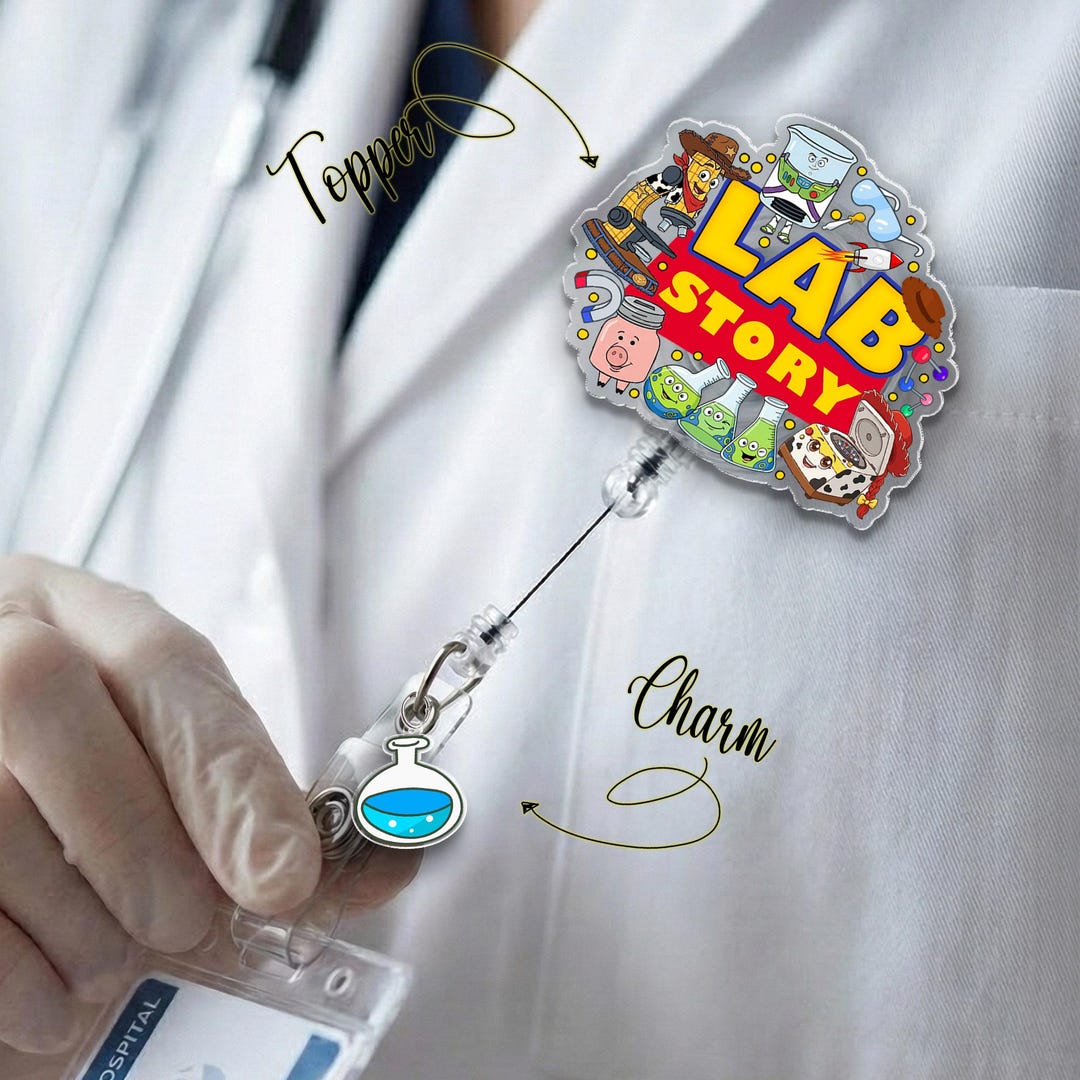 Lab Week 2026 Badge Reel Lab Story Gift Lab Scientist Badge Blood Bank ...