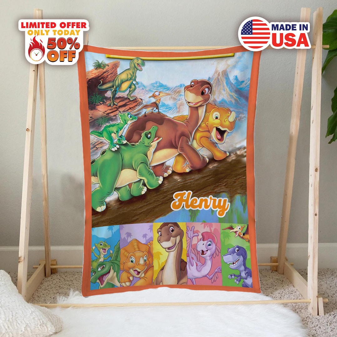 Customized the Land Before Time Blanket, the Land Before Time Blanket ...