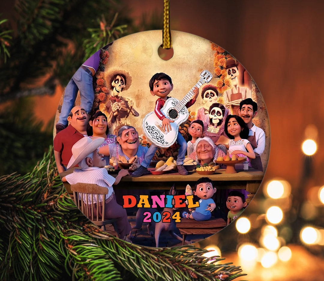 Coco Ornament, Coco Christmas Ornament, 2023 Christmas Ornament, Kids ...