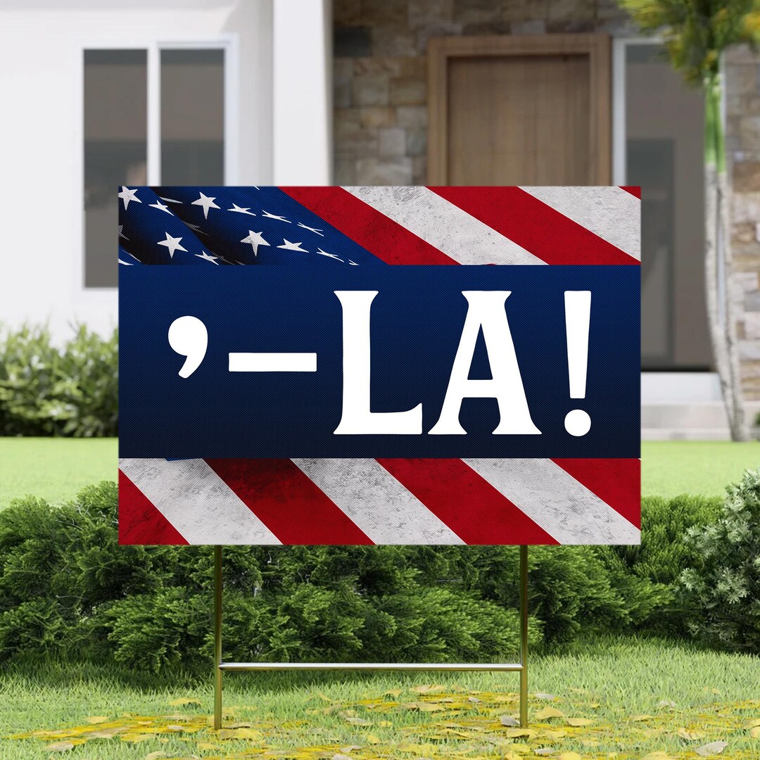 Kamala Harris 2024 Yard Sign, Kamala Harris for President Yard Sign ...
