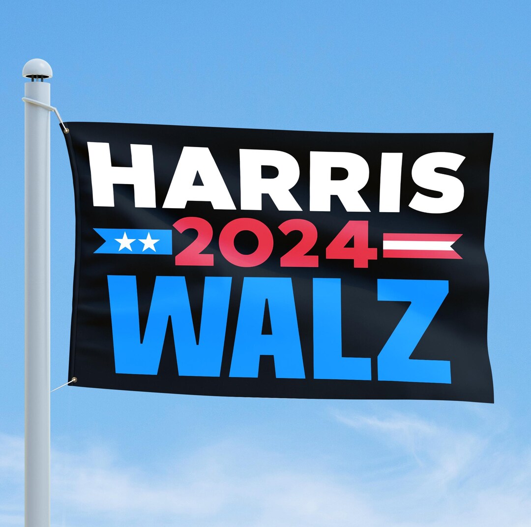 Harris Walz Yard Sign Harris Walz 2024 Yard Sign Kamala Harris Yard ...