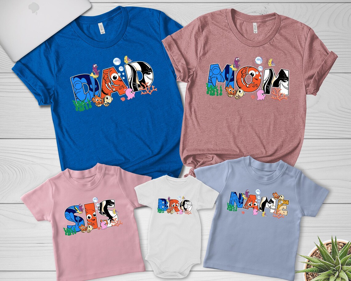 Personalized Finding Nemo Birthday Shirt | Finding Nemo Birthday Shirt ...
