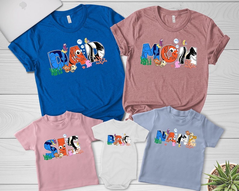 Personalized Finding Nemo Birthday Shirt | Finding Nemo Birthday Shirt ...