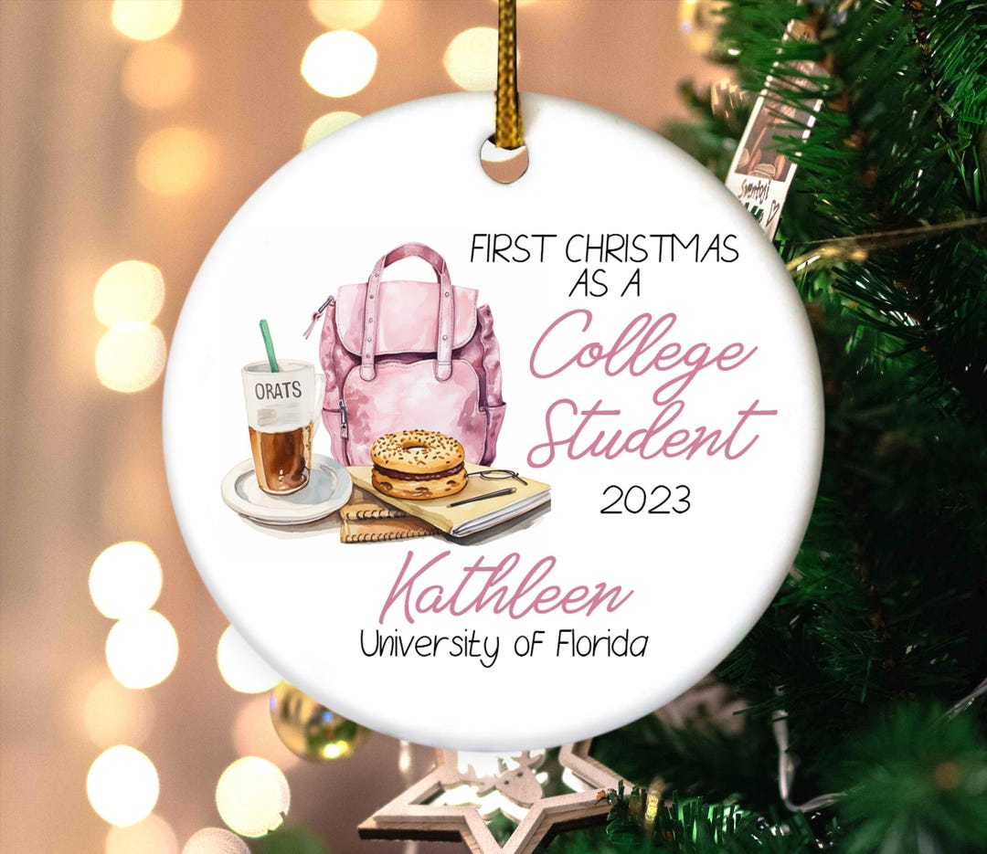 New College Student Ornament, New College Student Gift, College Grad ...