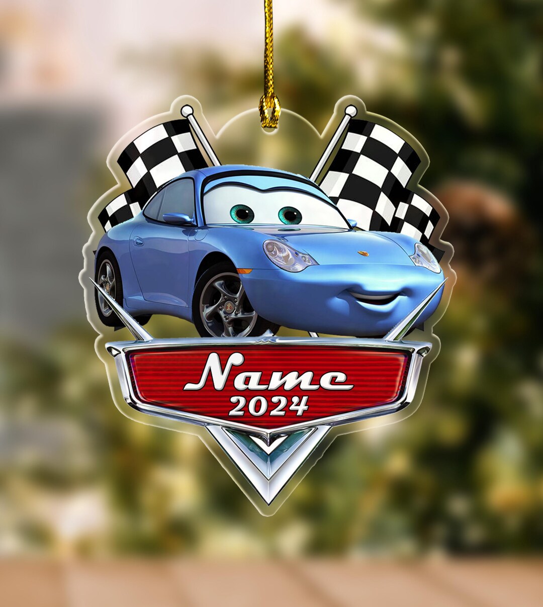 Christmas Disney Cars Ornament,cartoon Xmas Ornament,christmas Decor ...