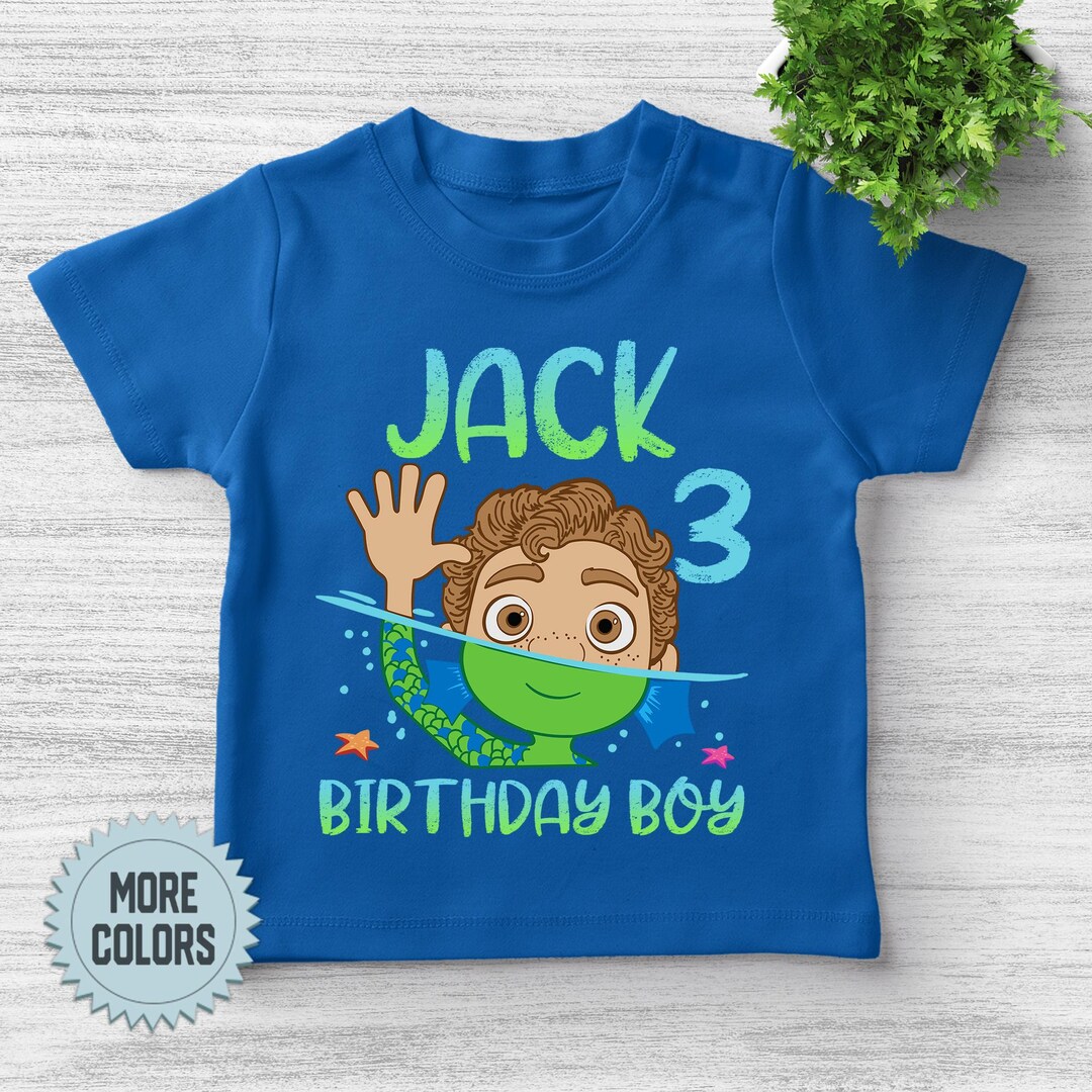 Luca Birthday Shirt, Luca Family Birthday Shirts, Birthday Boy Shirt ...