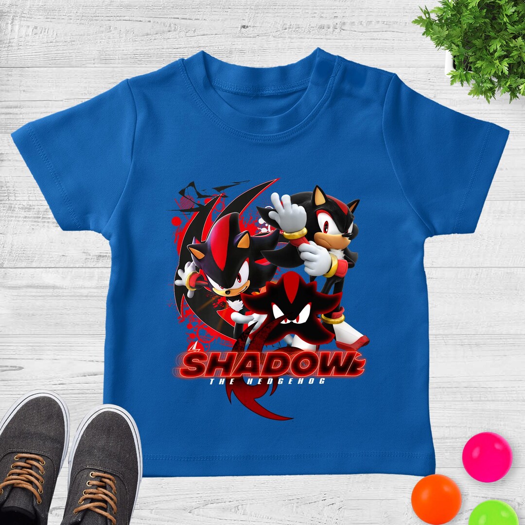 Sonic Shadow the Hedgehog T-shirt, Sonic the Hedgehog Vintage Shirt ...