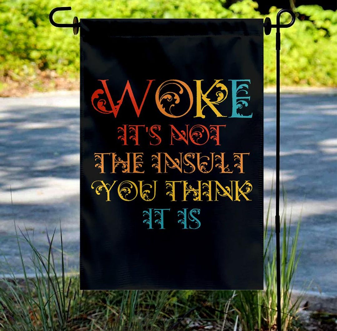 Woke It's Not the Insult You Think It is Flag, Women's Rights, Feminist ...