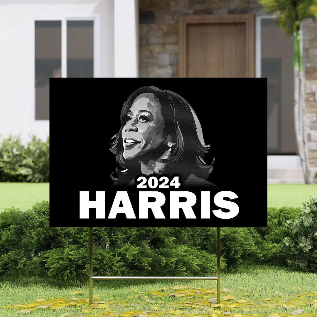 Kamala Harris Sign Kamala 2024 Sign, Vote Kamala Sign, Kamala Rally ...