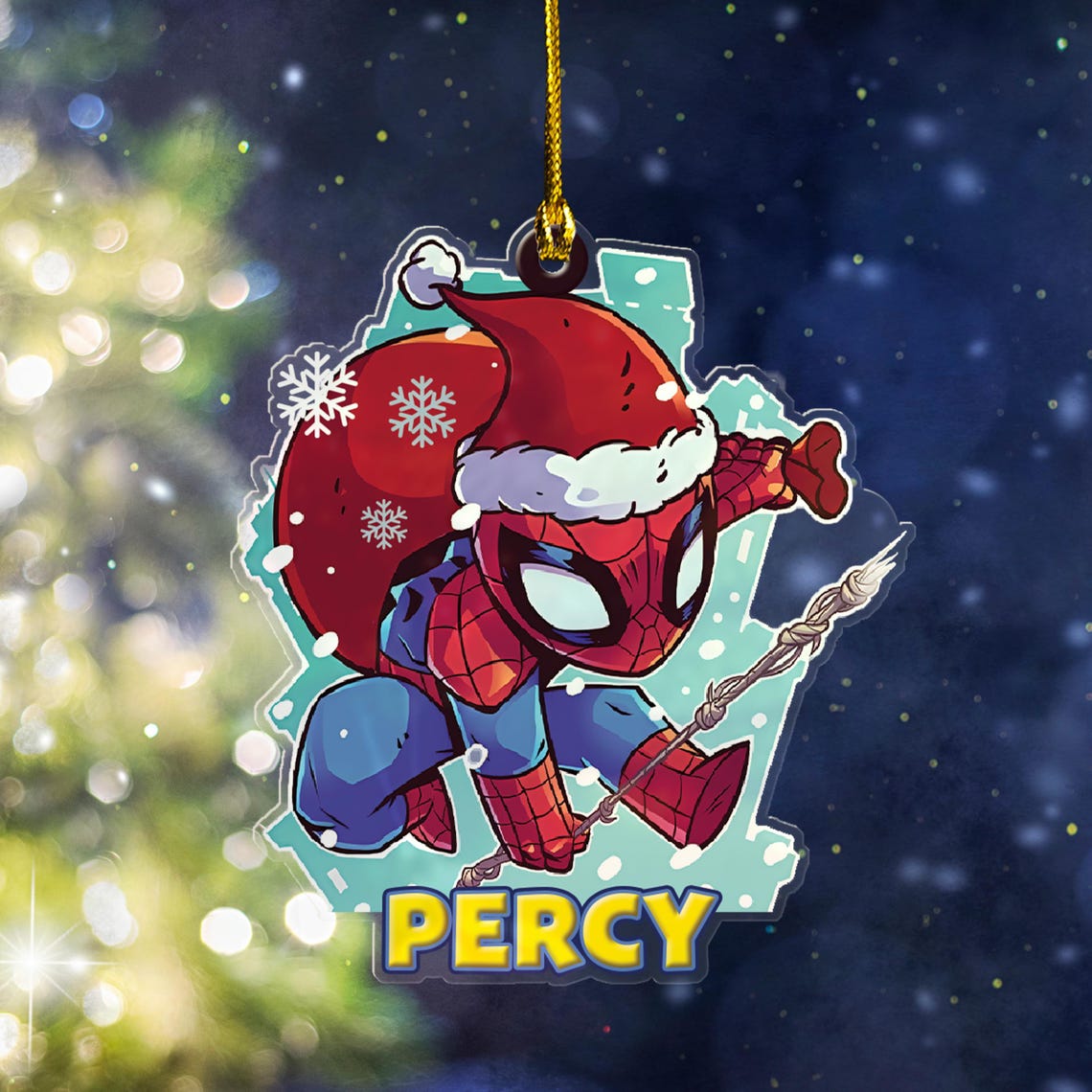Personalized Spidey and Friends Ornament, Custom Spidey Christmas ...