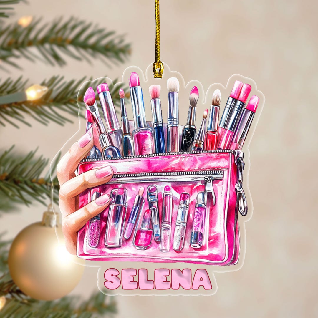 Personalized Nail Tool Christmas Ornament, Nail Technician Manicurist ...
