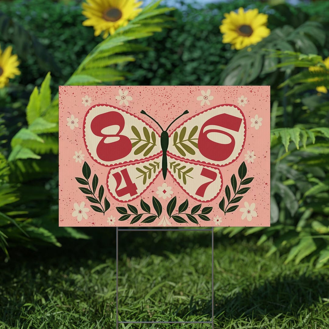 8647 Yard Sign | Anti-trump LGBTQ+ Pride Protest Sign | Rainbow ...