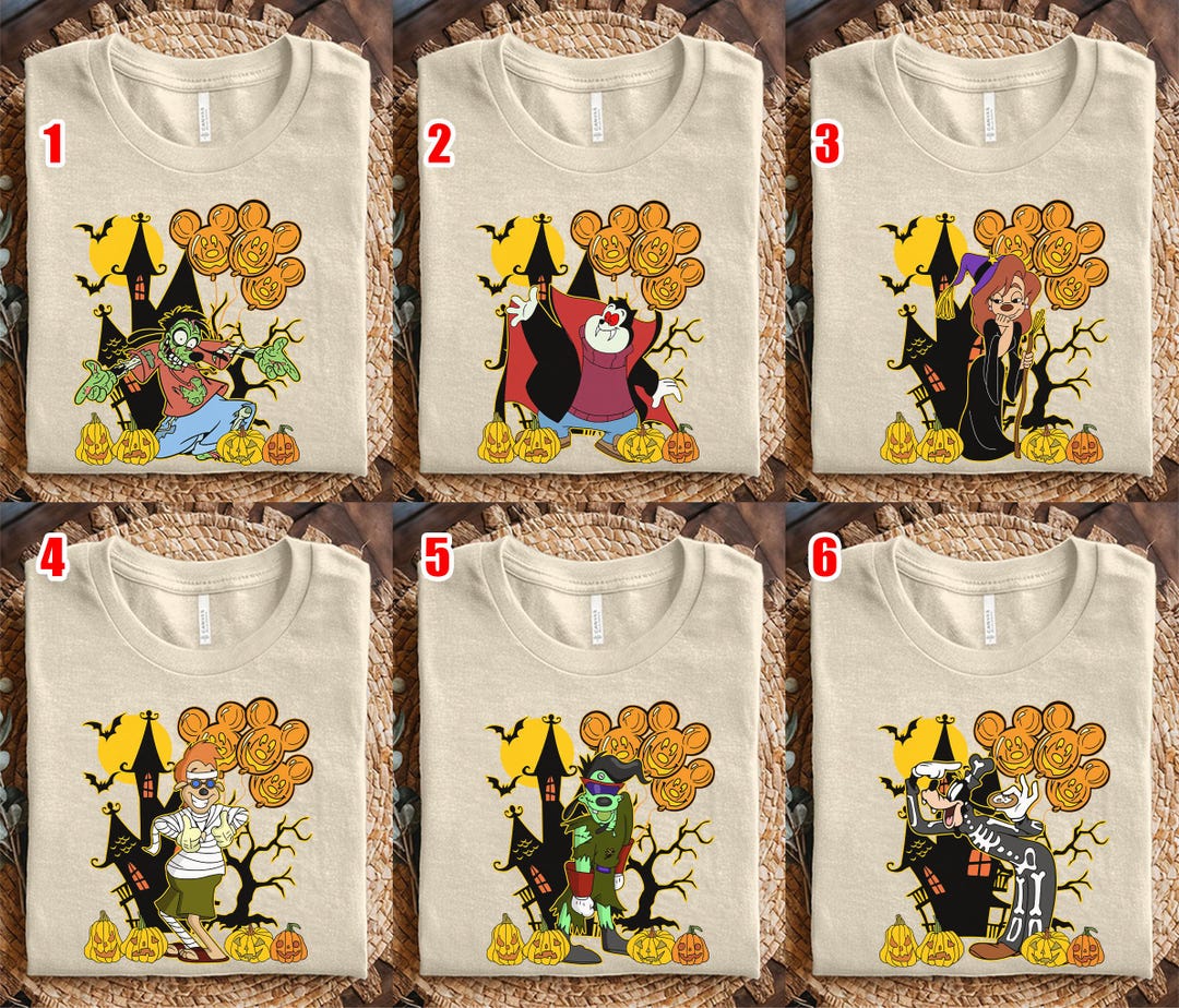 Disney A Goofy Movie Costume Mummy Halloween Shirt, Disneyland ...