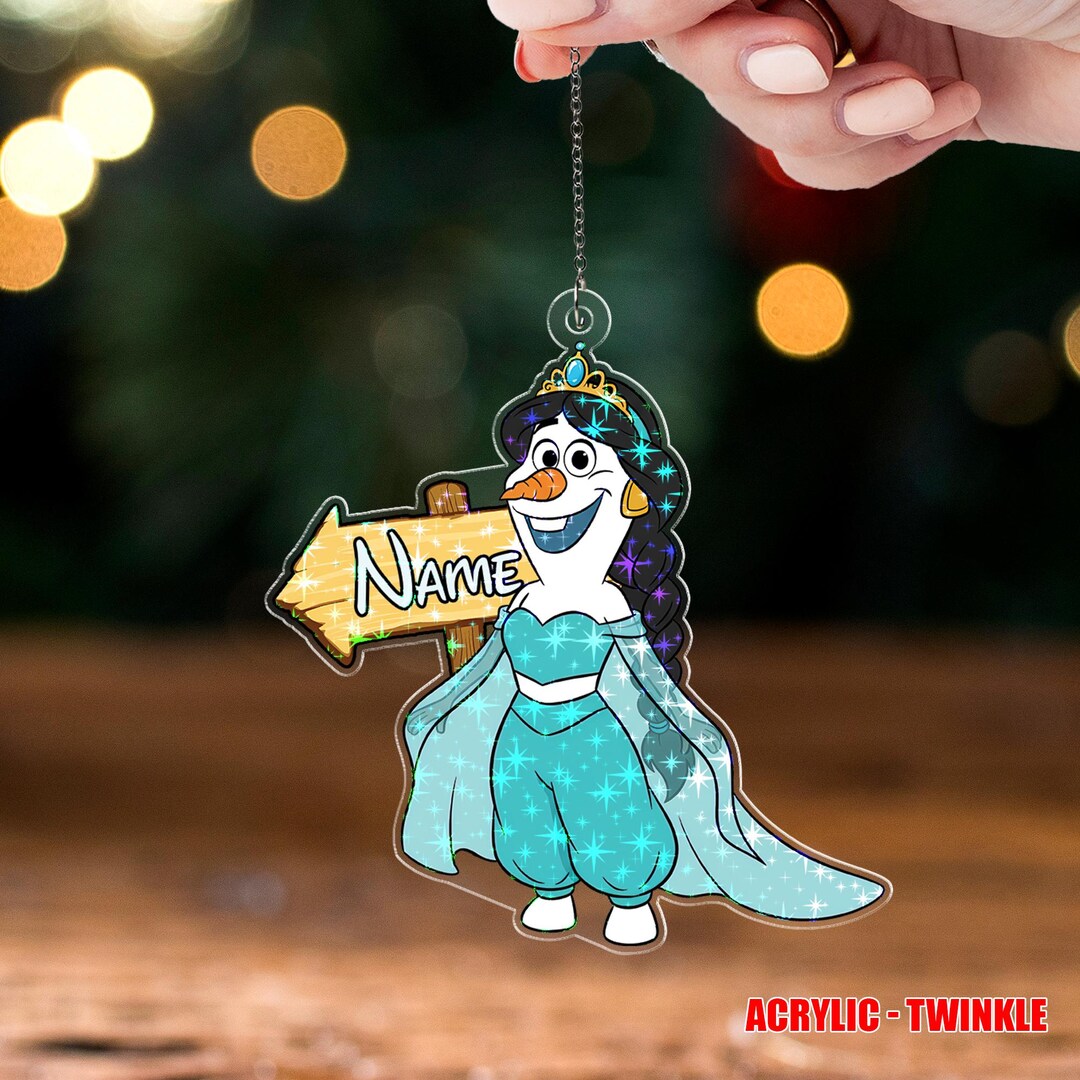 Custom Olaf Frozen Ornament,olaf Fan Gift,olaf Christmas Ornament,olaf ...