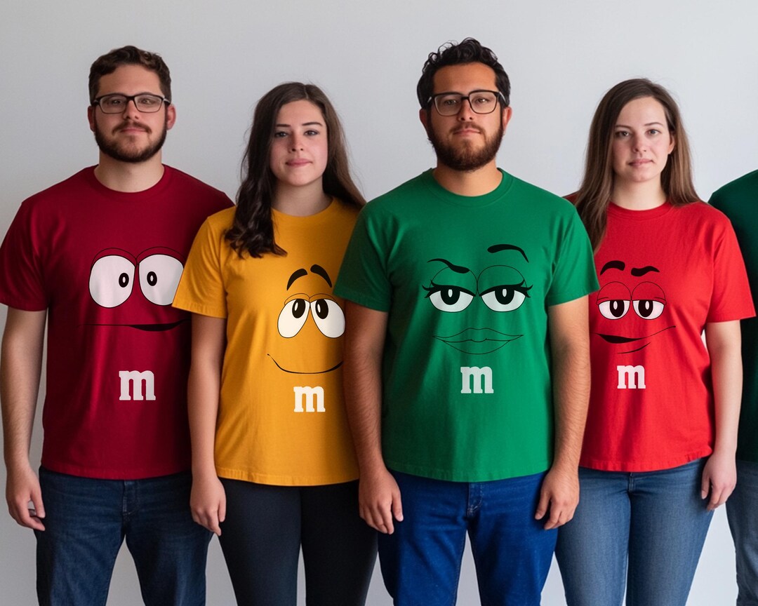 M&M Candies Shirt, M and M Matching Family Shirt, Group MM Shirt ...