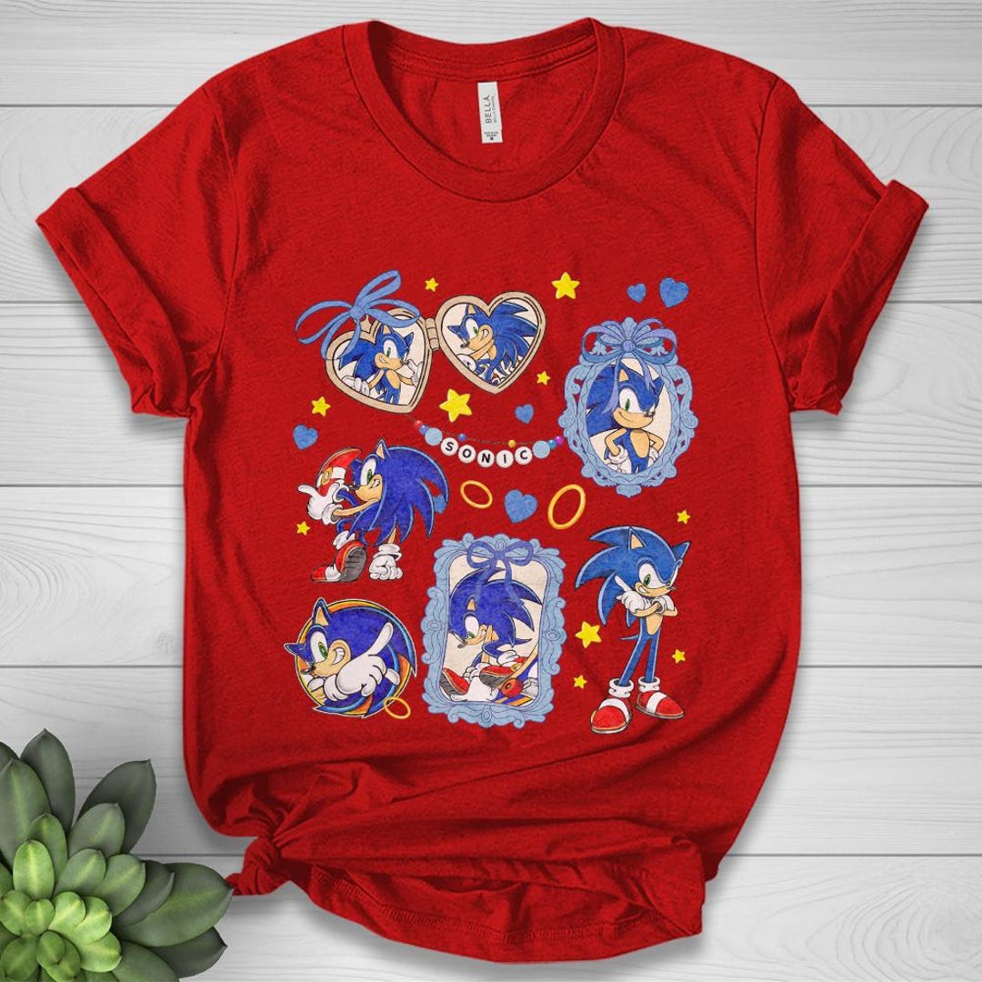 Sonic the Hedgehog Shirt, Sonic and Friend Shirt, Sonic Tails Shirt ...