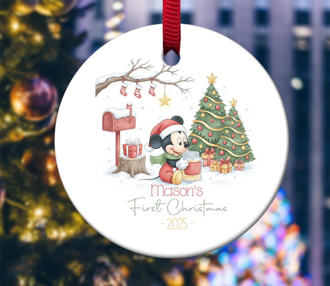 Baby S First Christmas Disney Ornamentnull