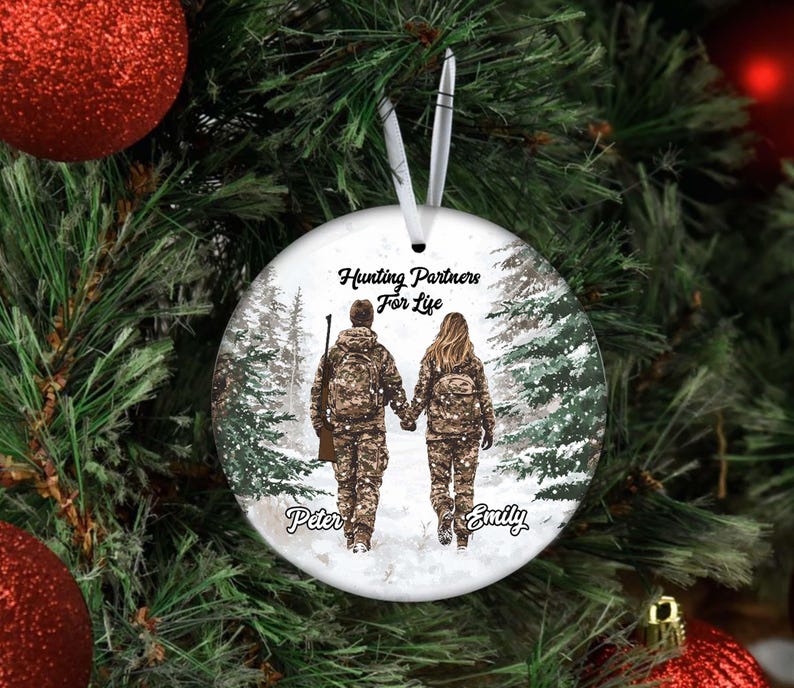 Personalized Hunting Ornament for Christmas,gift for Deer Hunting ...