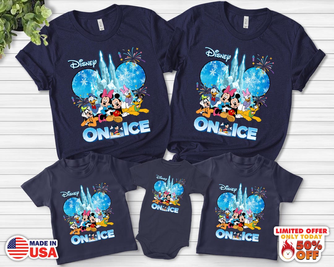 Disney on Ice Shirt, Mickey and Friends Shirt, Magic Kingdom on Ice ...