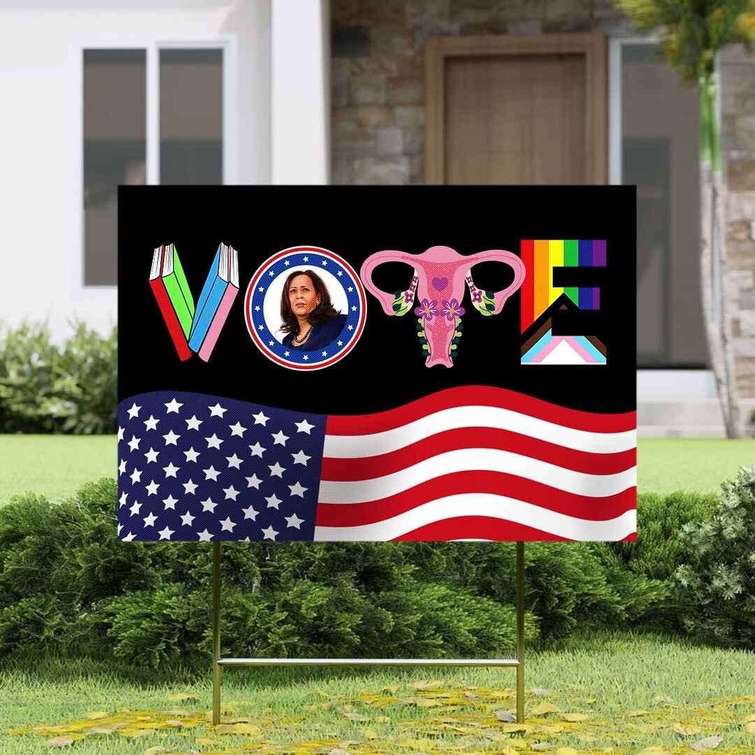 Vote Kamala Harris Sign Kamala 2024 Sign, Vote Kamala Sign, Kamala ...