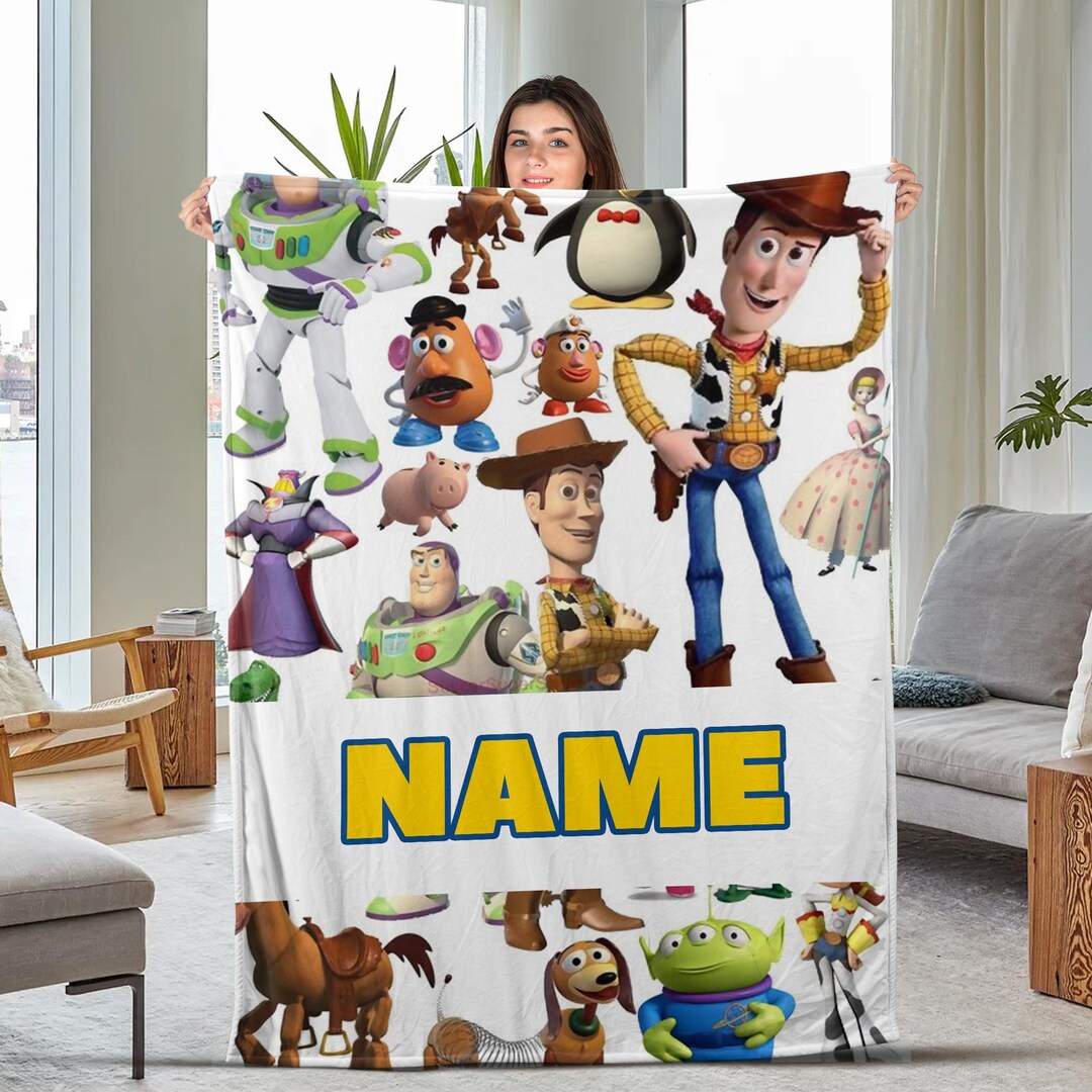 Toy Story Baby Blanket,baby Shower Gift,customizable Blanket,disney ...