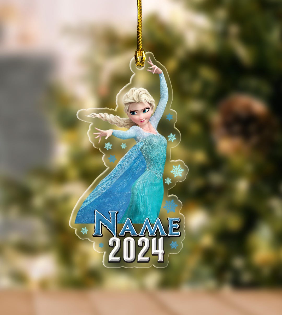Personalized Frozen Christmas Ornament,elsa Christmas Ornament,elsa ...
