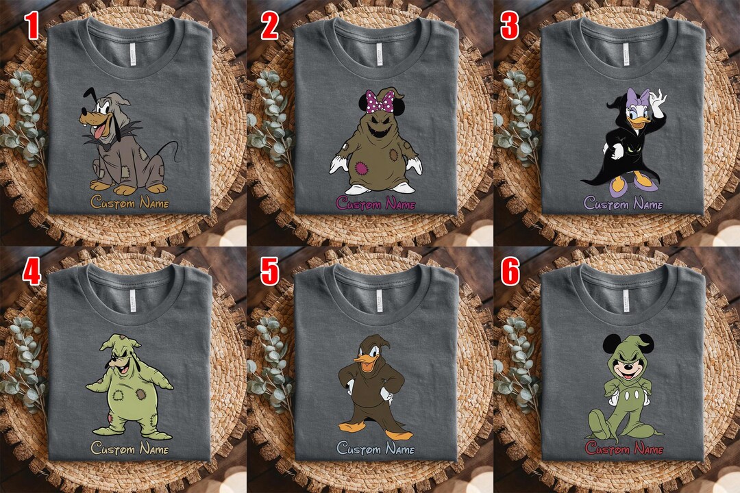 Custom Vintage Oogie Boogie Bash Halloween Costume Shirt, Mickey ...