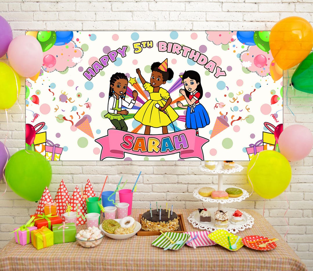Gracies Corner Backdrop, Gracie’s Corner Birthday, Girls Birthday ...