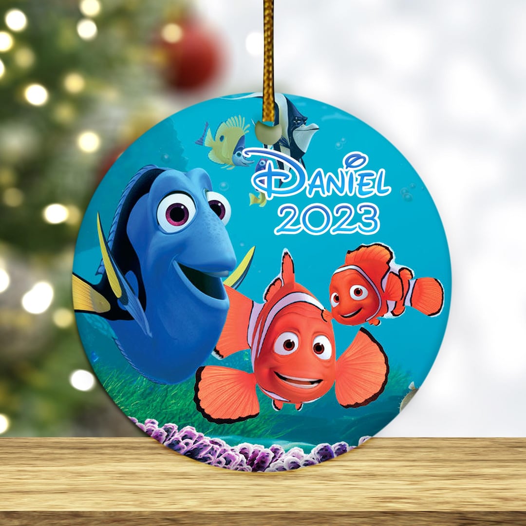 Finding Nemo Christmas Ornament, Disney Nemo Ornament, Finding Dori ...