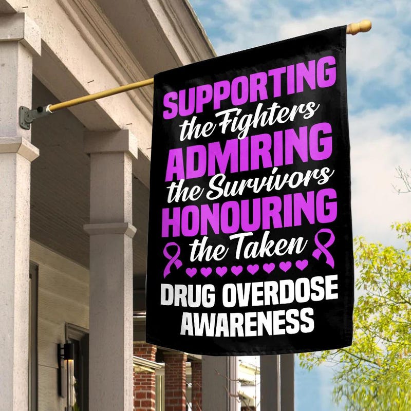 Overdose Awareness Svg - Etsy