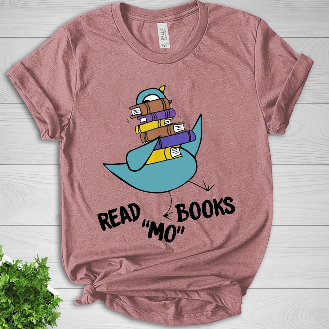 Friends Piggie Elephant Pigeons Tee,elephant Books Tee,book Lover ...