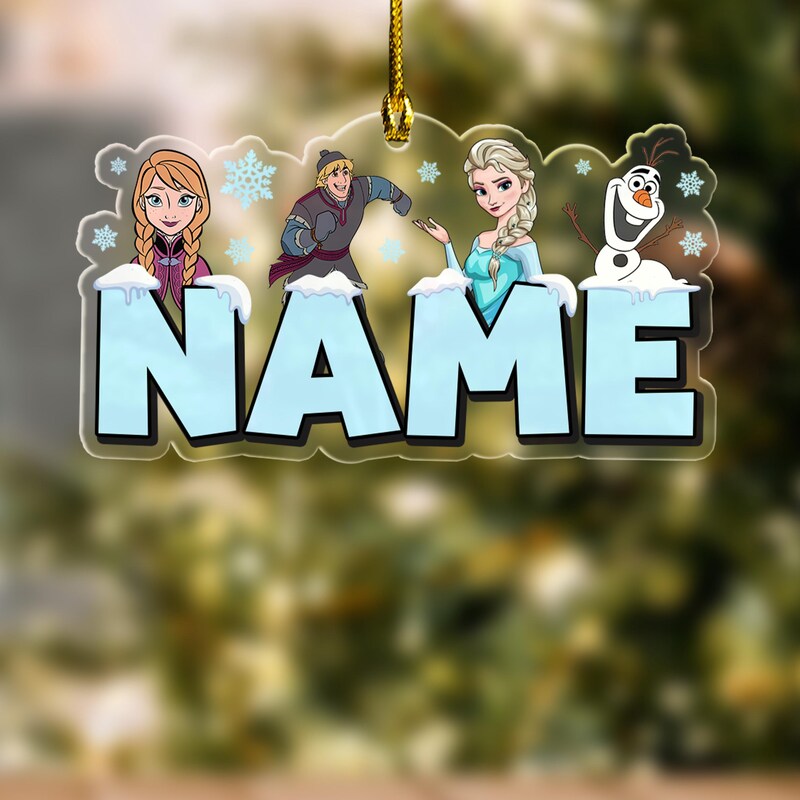 Personalized Frozen - Etsy