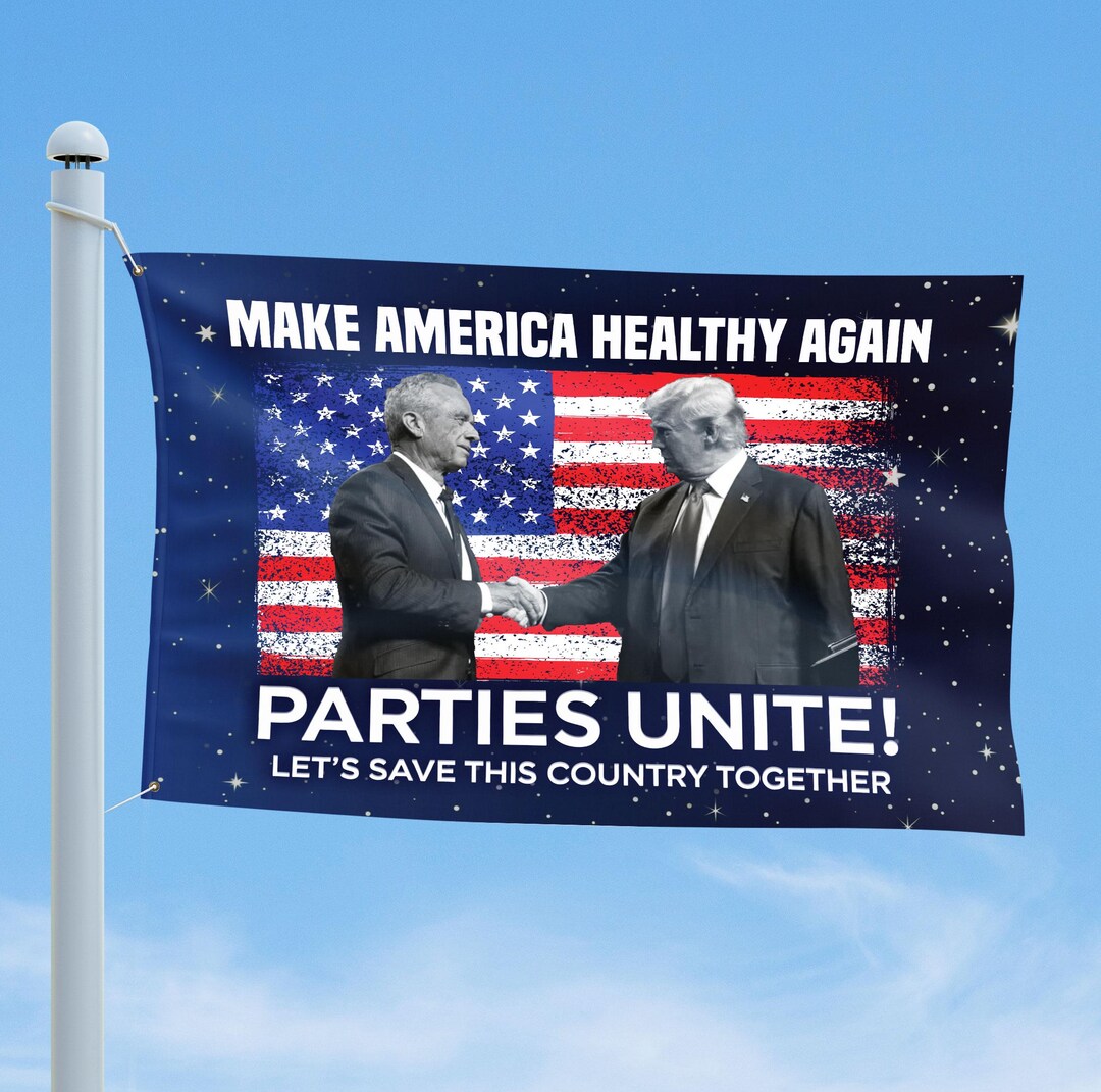 Trump Kennedy Yard Sign, Make America Healthy Again, RFK Jr Yard Sign ...