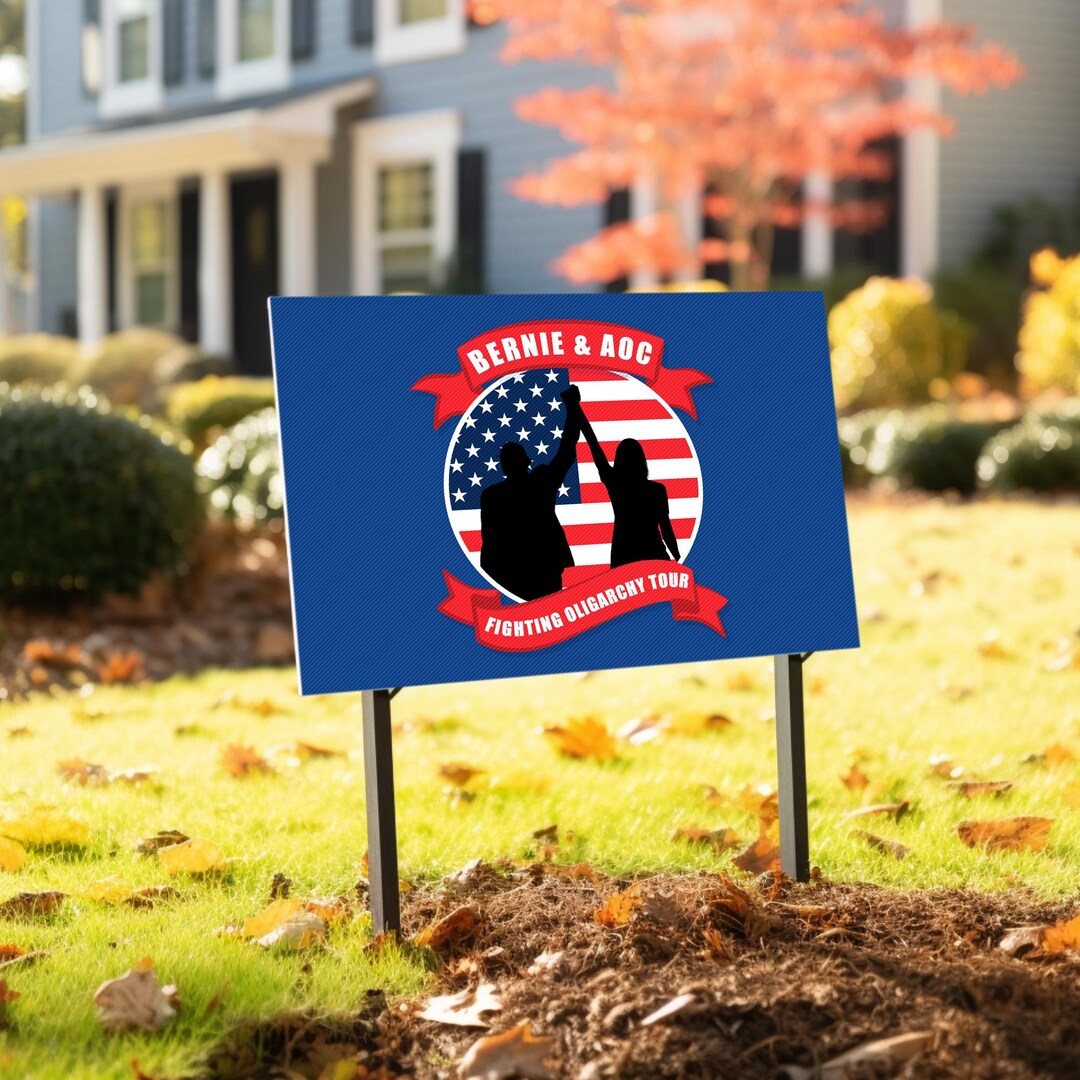 Resist Political Yard Sign | Anti-maga Protest Sign | Stand Against ...