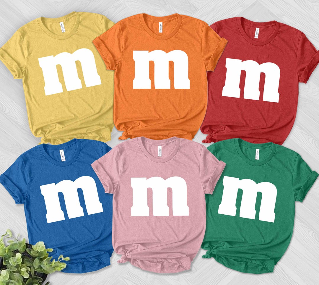 M&M Candies Shirt, M and M Matching Family Shirt, M and M Candy Group ...