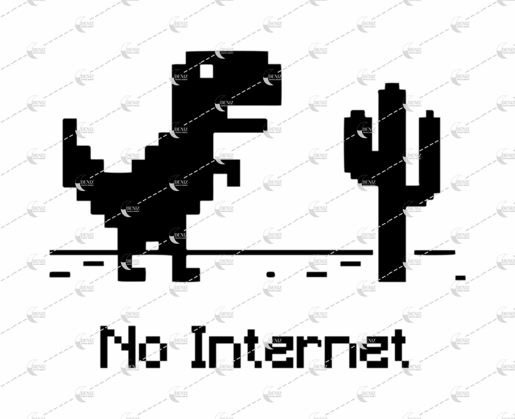 Chrome Dino Game SVG Image File - Etsy UK