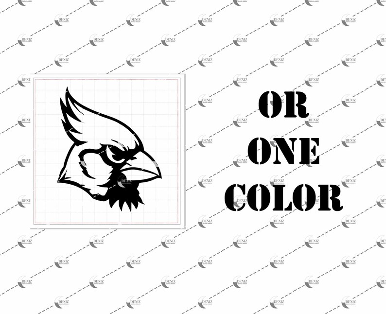 Cardinal Mascot Head Logo, Cardinals Football SVG, Cardinals Vector ...