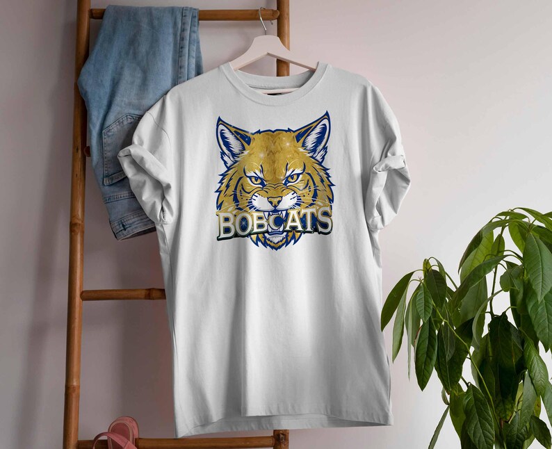 Bobcats Team Logo PNG: High School Mascot Sublimation/dtg/dtf Design ...