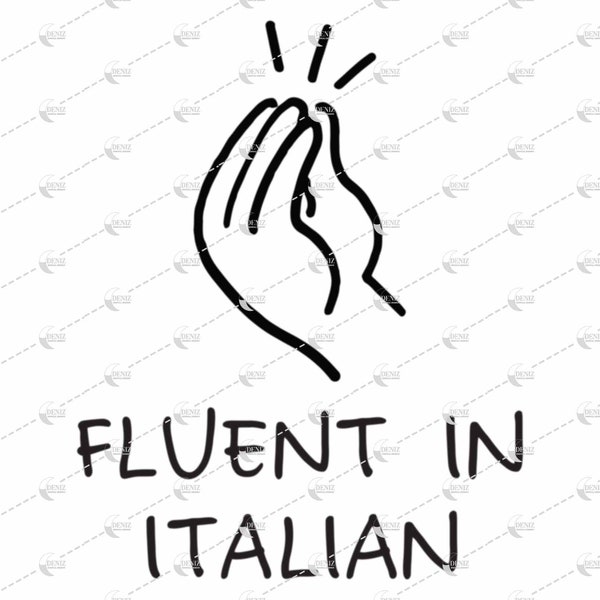 Italian Hand Gesture Svg - Etsy