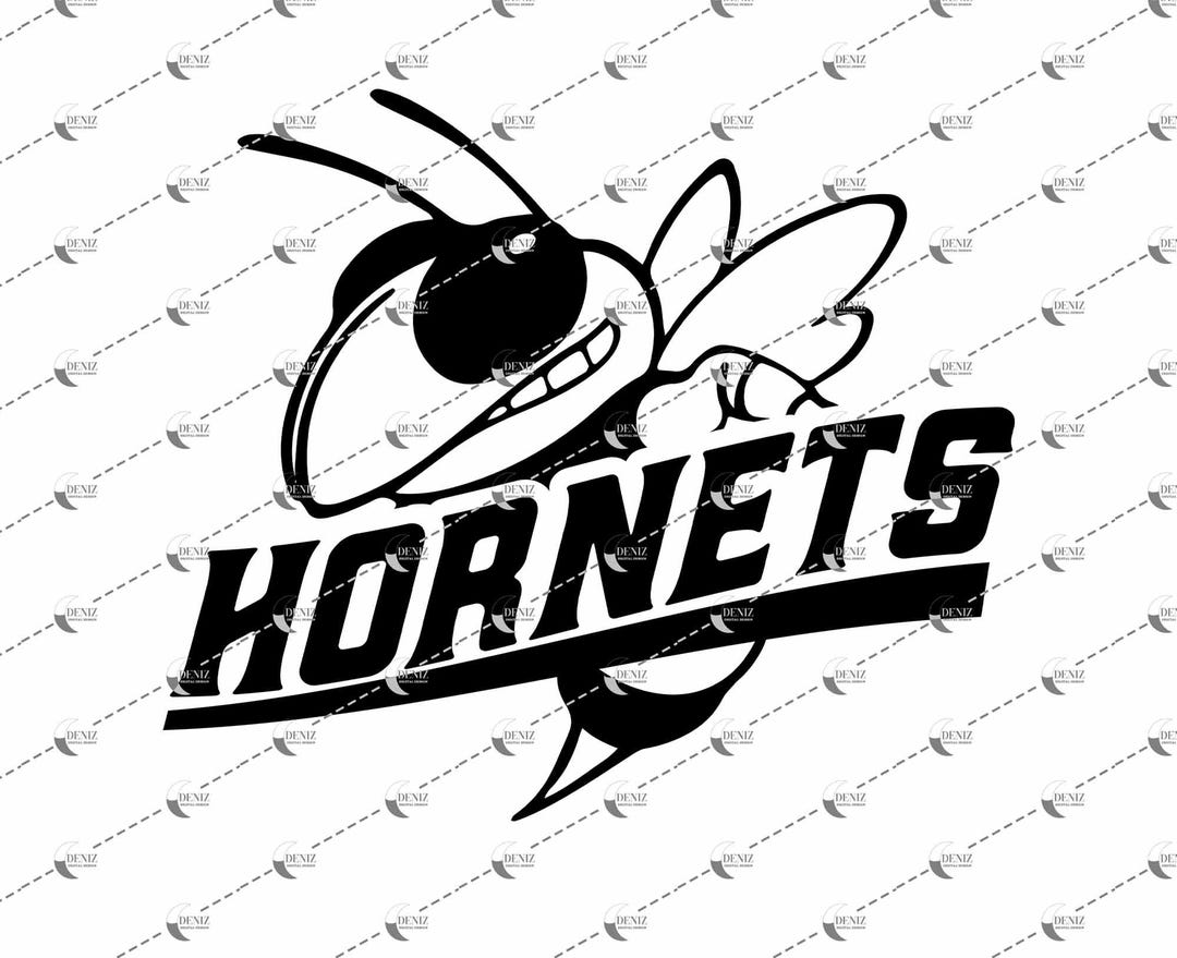 Hornets Mascot Team Logo: SVG & PNG Design (digital Download) - Etsy