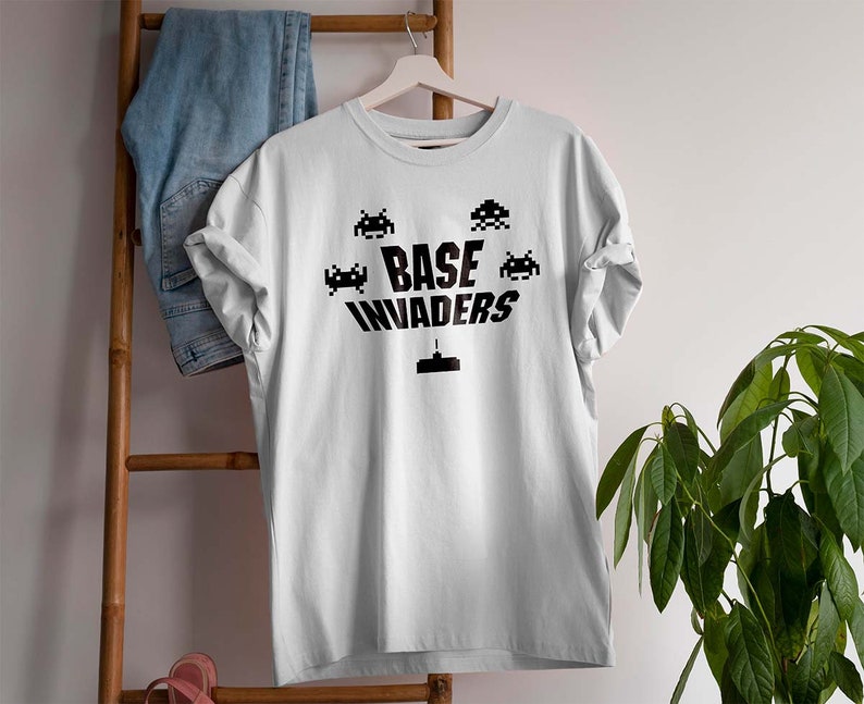 Base Invaders SVG, Softball PNG - Etsy