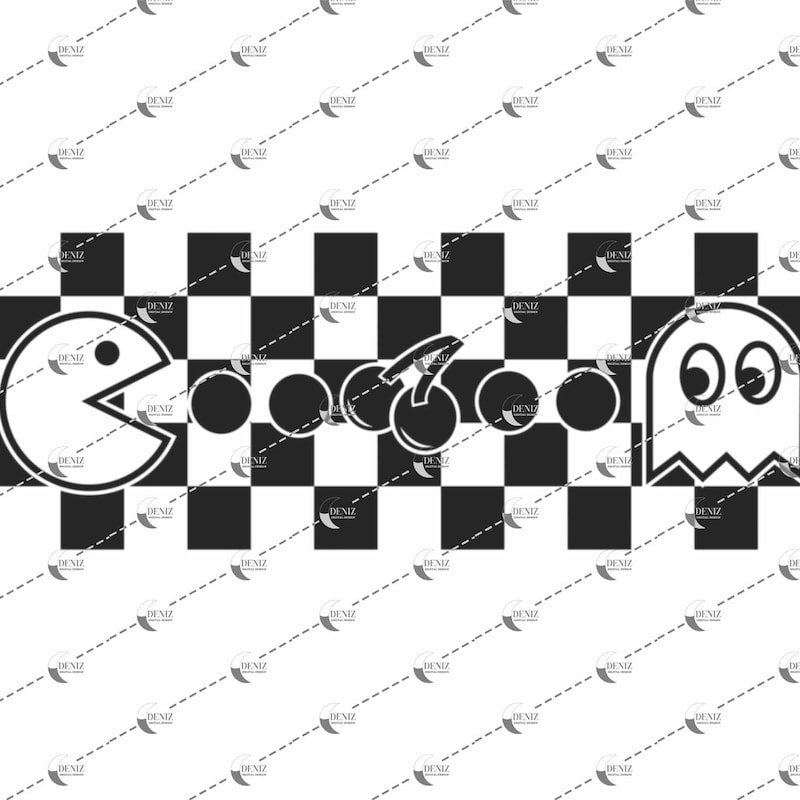 Pacman Svg - Etsy