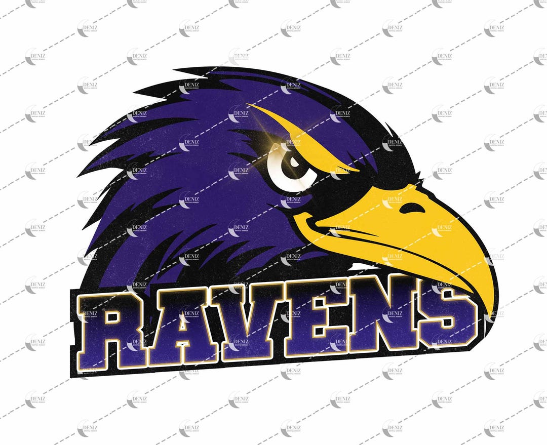 Ravens Ready to Press PNG Sublimation DTG DTF File - Etsy