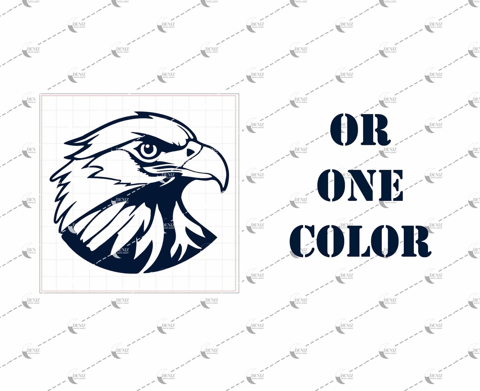 Seahawk Mascot Head Logo, Seahawks Football SVG, Seahawks Vector File ...