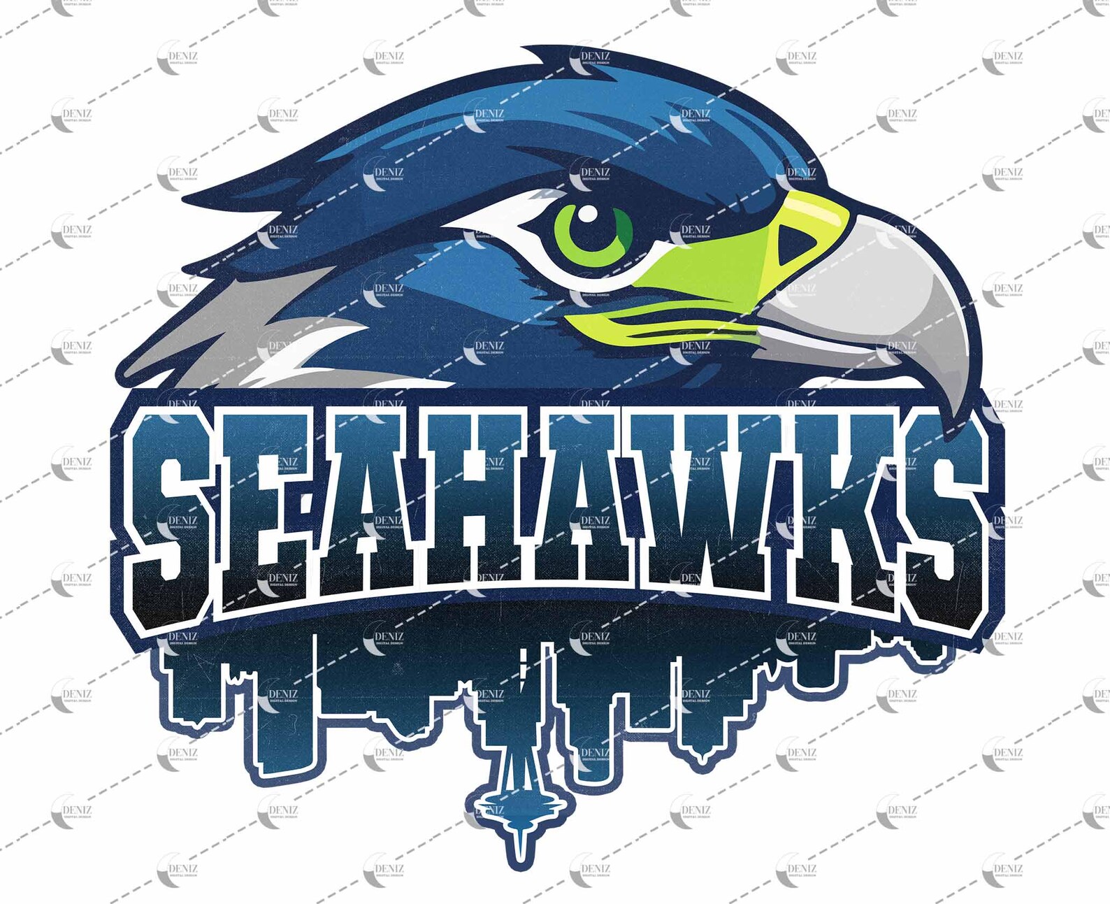 Seahawks PNG: Sublimation & DTG/DTF Design (digital Download) - Etsy