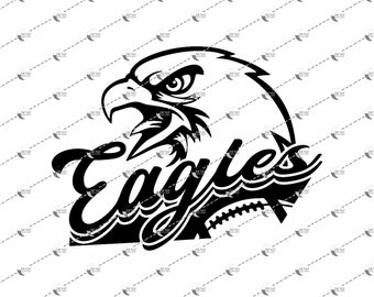 Eagles PNG Bundle | Eagle Mascot SVG | Sports Team Logo Clipart ...