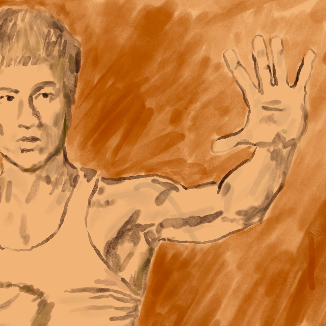 INSTANT DOWNLOAD Bruce Lee Printable Art Poster. Motivasyonel ...