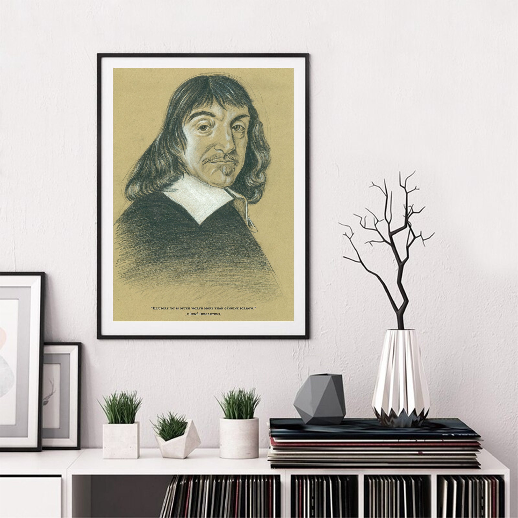 Rene Descartes Drawings