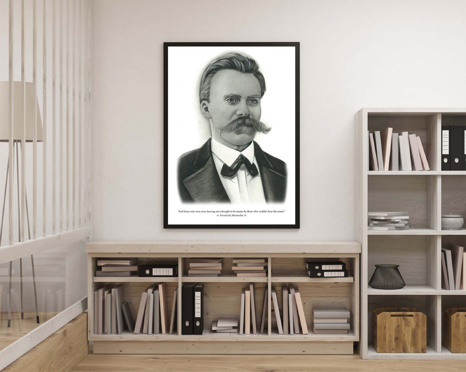 INSTANT DOWNLOAD Friedrich Nietzsche Poster. Motivasyonel Inspirational ...