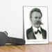 INSTANT DOWNLOAD Friedrich Nietzsche Poster. Motivasyonel Inspirational ...